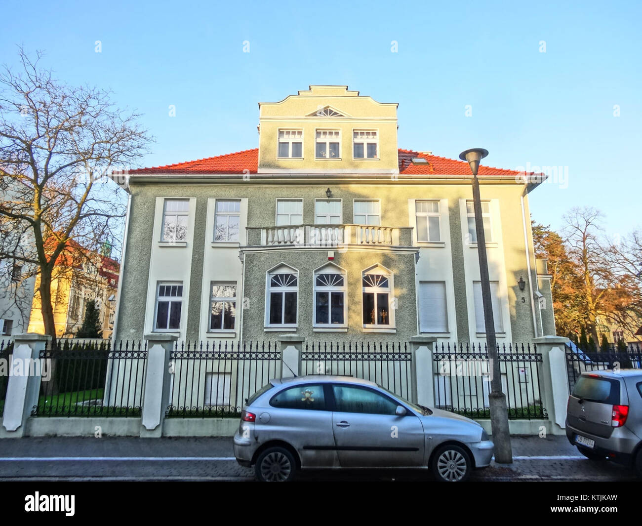 This image depicts a building located on Asnyka Street, dated from ...