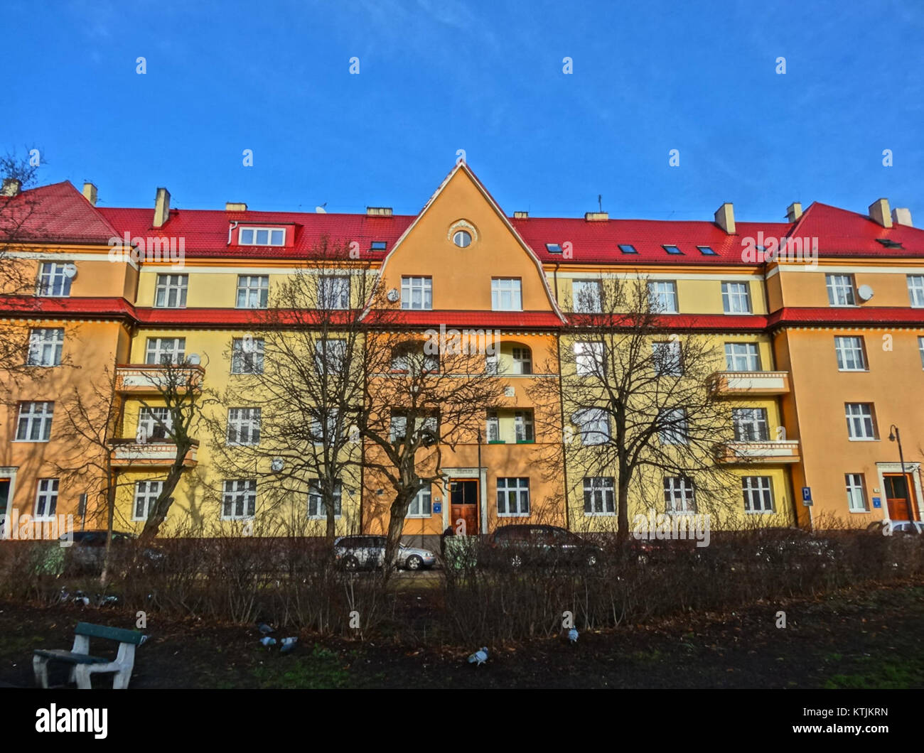 This building, located on Kosciuszki Square in Poland, is a notable ...