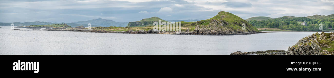 The beautiful little islands at Aird, Scotland Stock Photo - Alamy
