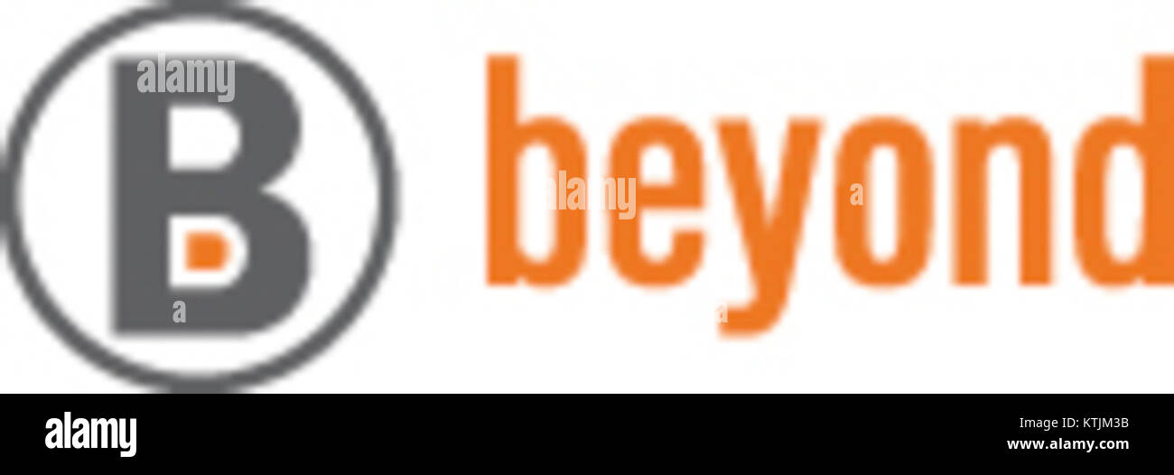 Beyond design logo Stock Photo - Alamy