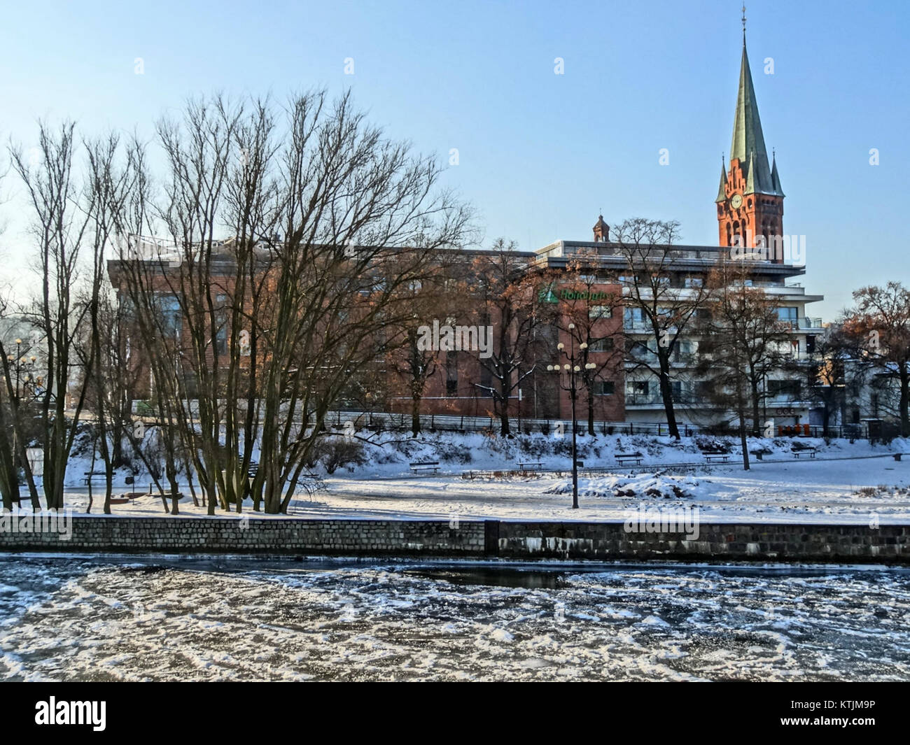 This image shows a Holiday Inn building, photographed in January 2014 ...