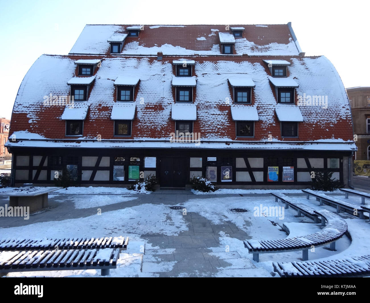 The building located on Grodzka Street in Poland is a historic ...