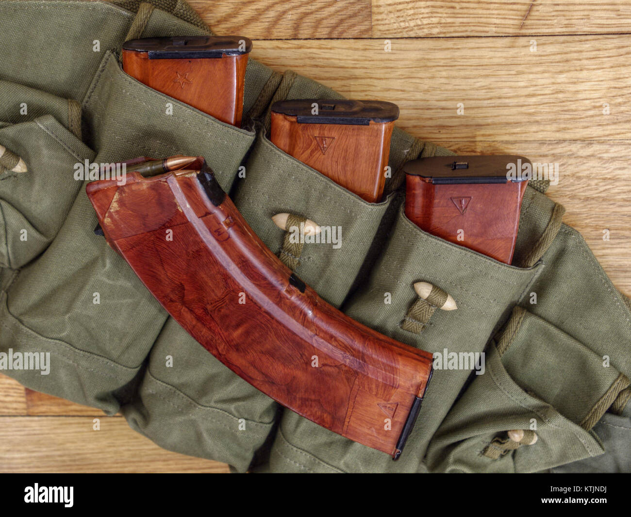 Bakelite AK magazines Stock Photo - Alamy