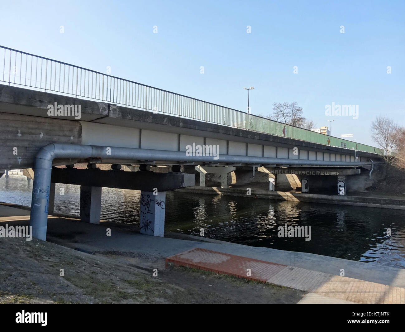 The Solidarity Bridge (Most Solidarności) in Bydgoszcz, Poland ...