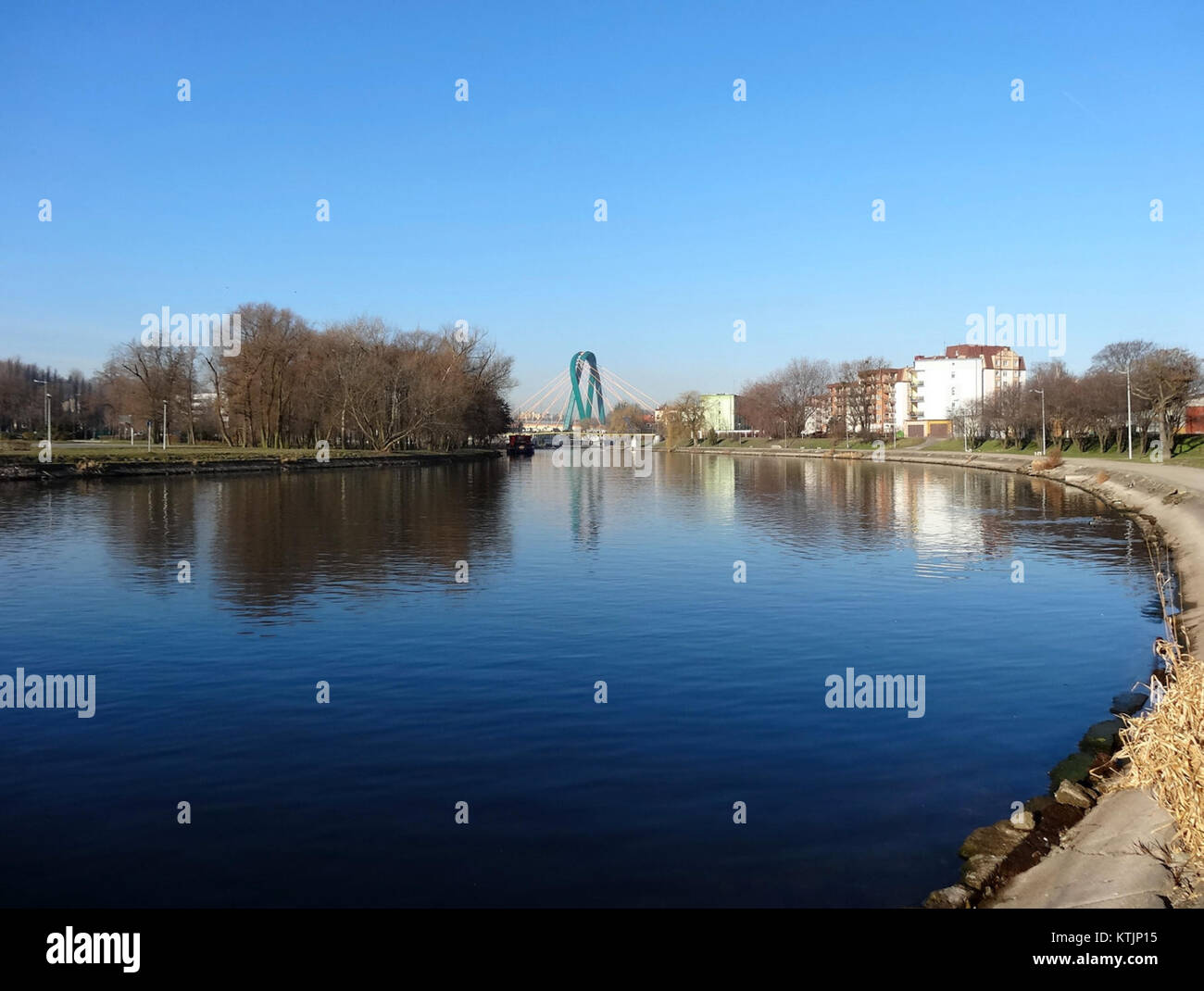 This image depicts a pylon, part of a larger infrastructure project ...
