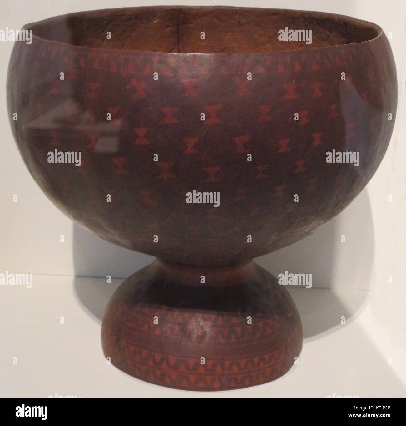 This is an image of a Hawaiian Awa strainer, a traditional tool used in ...