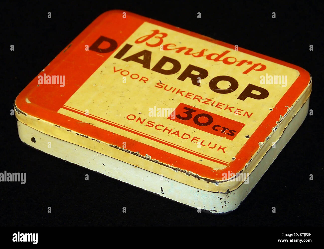 The Bensdorp Diadrop can, shown in the photo, is a collectible item ...