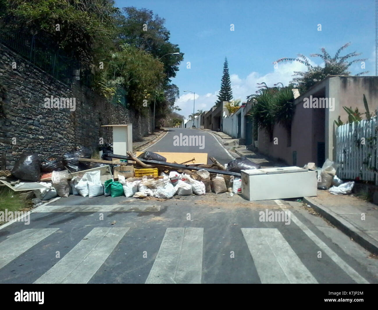 Barricade 4 Venezuela, a significant event in the 2014 Venezuelan ...