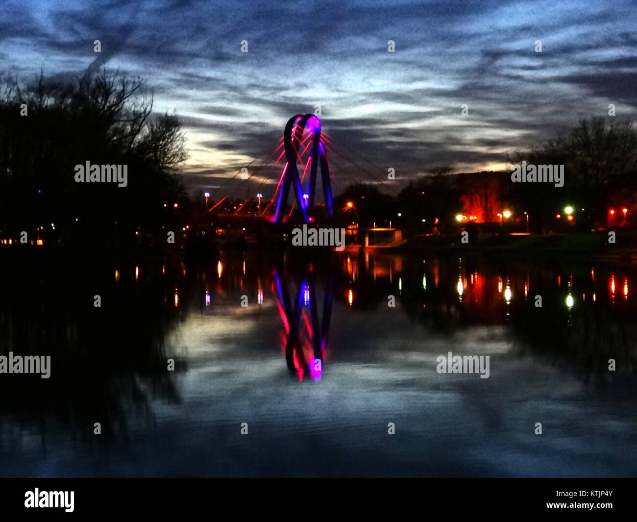 Bdg pylonTUblue 3 is a photograph taken in March 2014, showcasing a ...