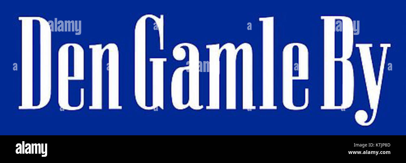 Den Gamle By Logo Stock Photo - Alamy