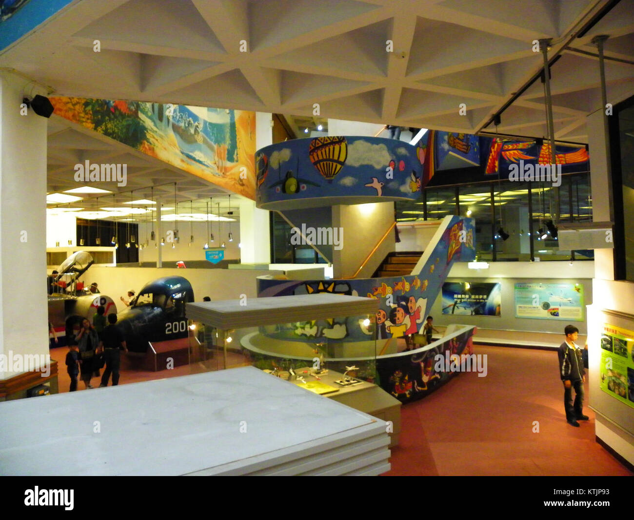 This image shows a view of the Aviation Classroom Area from the South ...