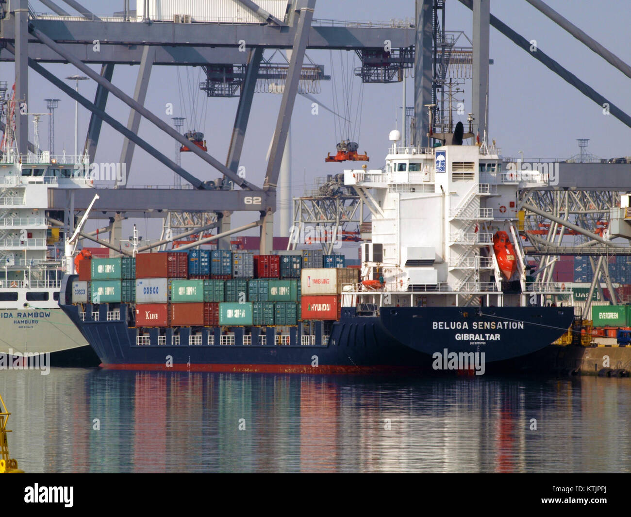 The Beluga Sensation, with IMO number 9255763, is a heavy lift vessel ...