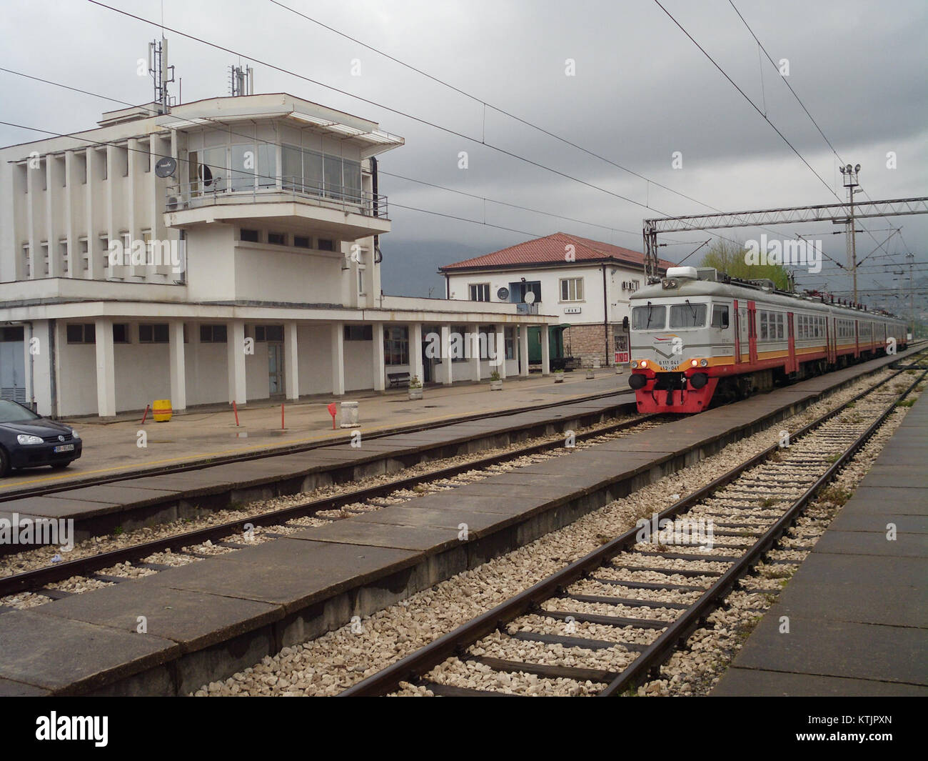 The Bar Montenegro train is part of the national rail network in ...
