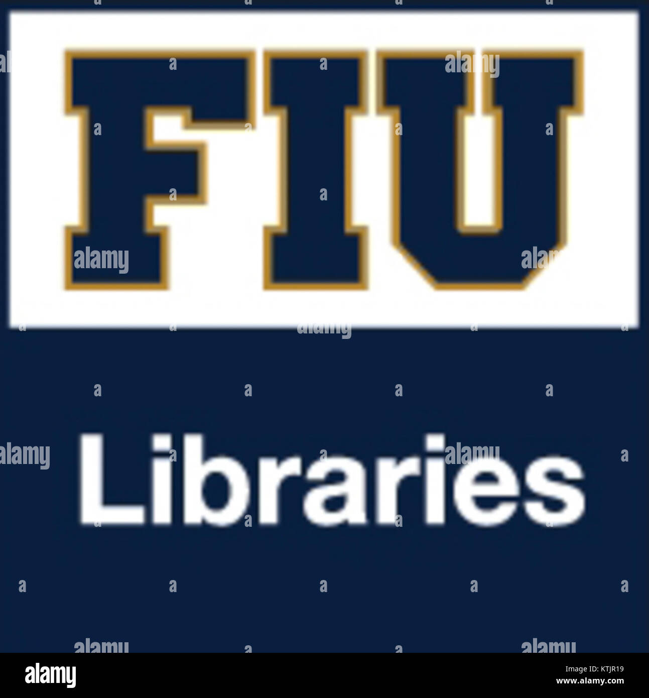 FIU Library Logo Stock Photo - Alamy