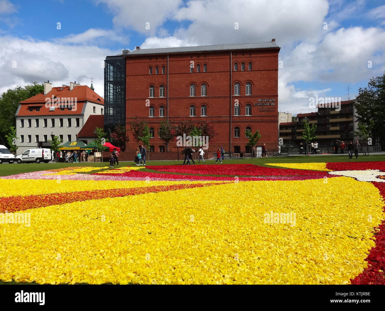 This image likely refers to a floral carpet design featured at an ...