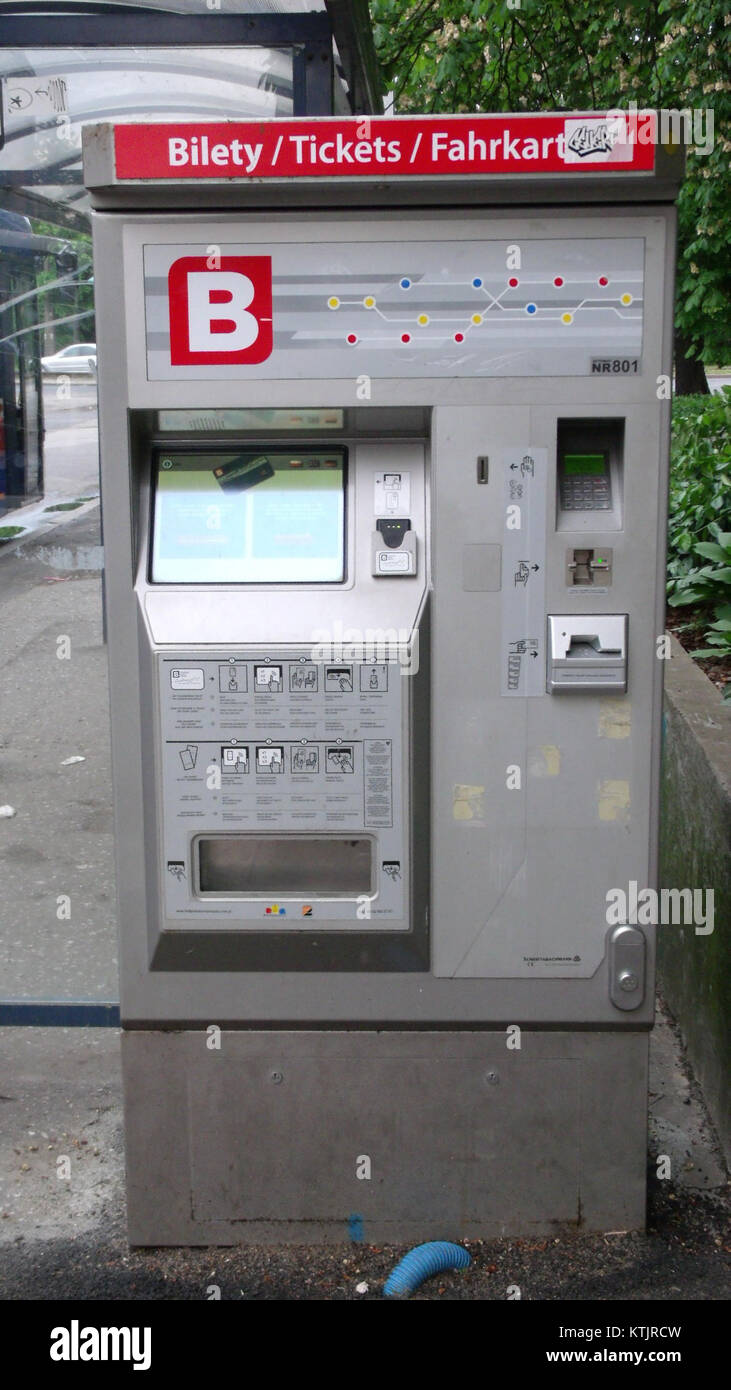 Poland public transport ticket machine hi-res stock photography and ...