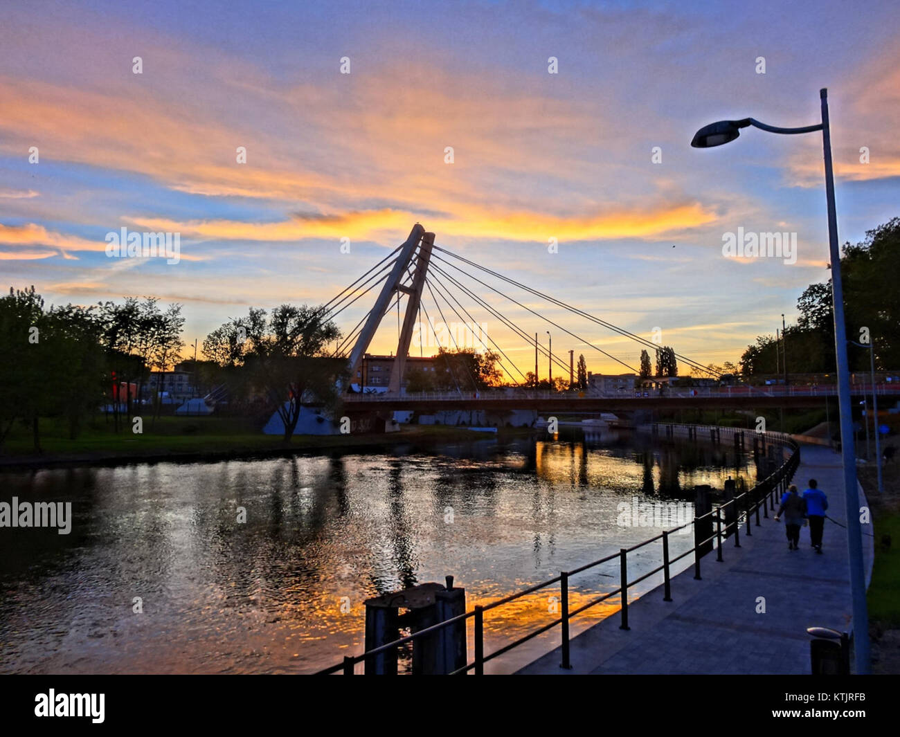 The Jagiellobridge is a notable bridge located in Poland. It serves as ...