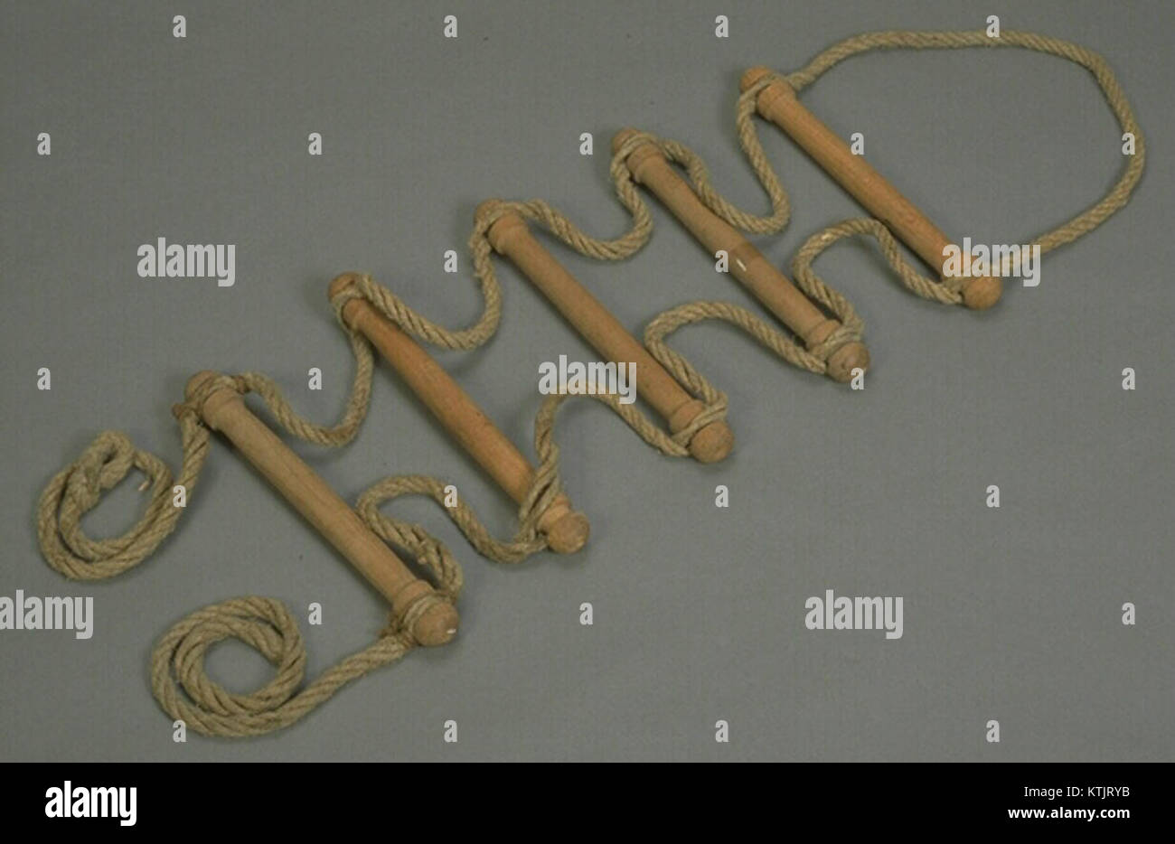 The *Echelle de corde*, a rope ladder used during World War II, was an ...