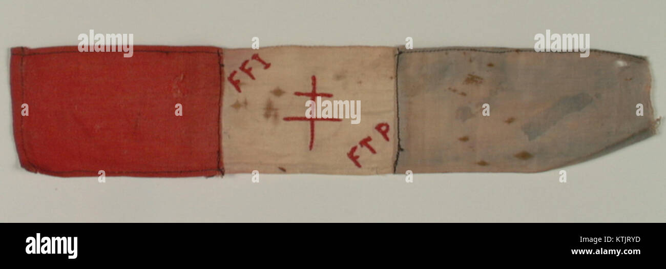 This image represents a French Resistance fighter's badge from World ...