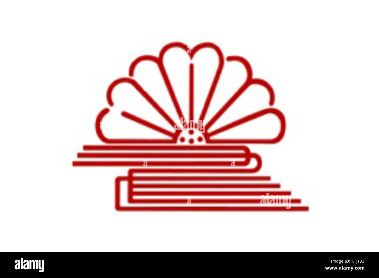 The flag of Shimamoto, a town in Osaka, Japan, is a symbol representing ...