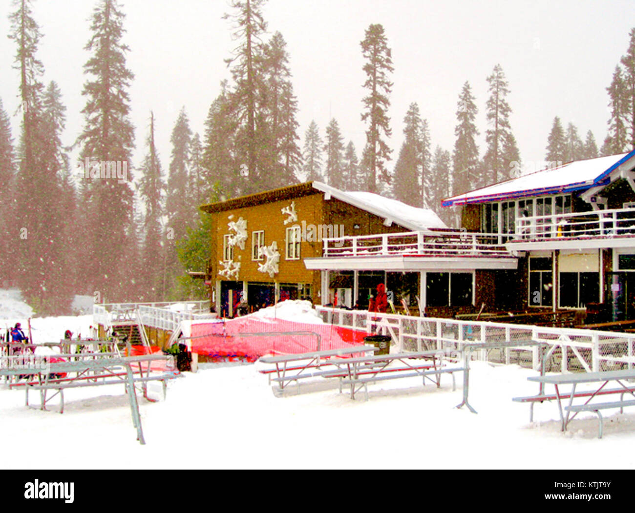 Badger Pass Day Lodge is a facility located in Yosemite National Park ...