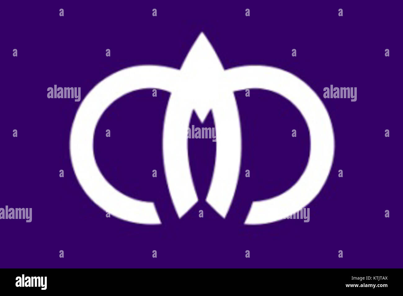 The flag of Anamizu, a town in Ishikawa Prefecture, Japan, represents ...