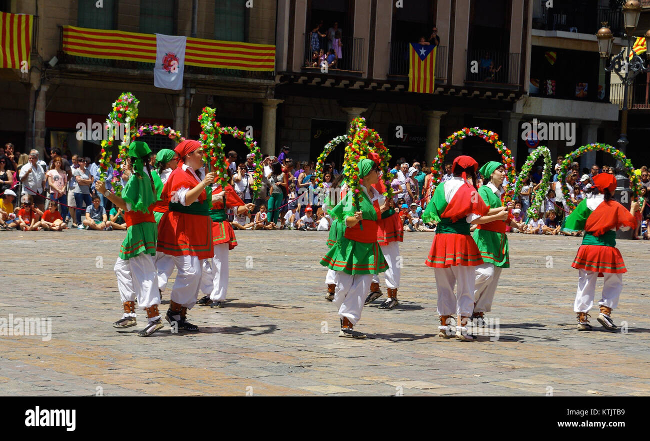 Ball de Cercolets is a traditional Catalan dance, typically performed ...