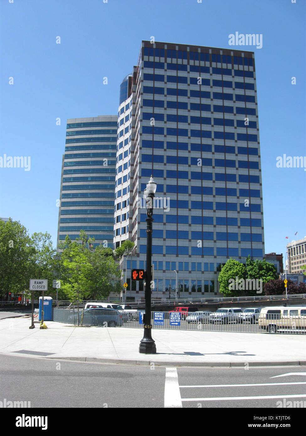 The Bank of America Center in Portland, Oregon, is a prominent office ...