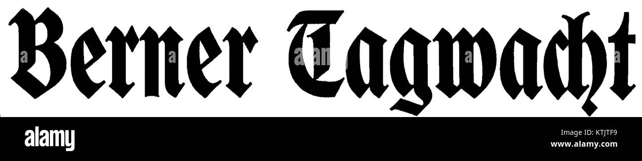 Berner Tagwacht is a Swiss newspaper that began publication in 1959. It ...