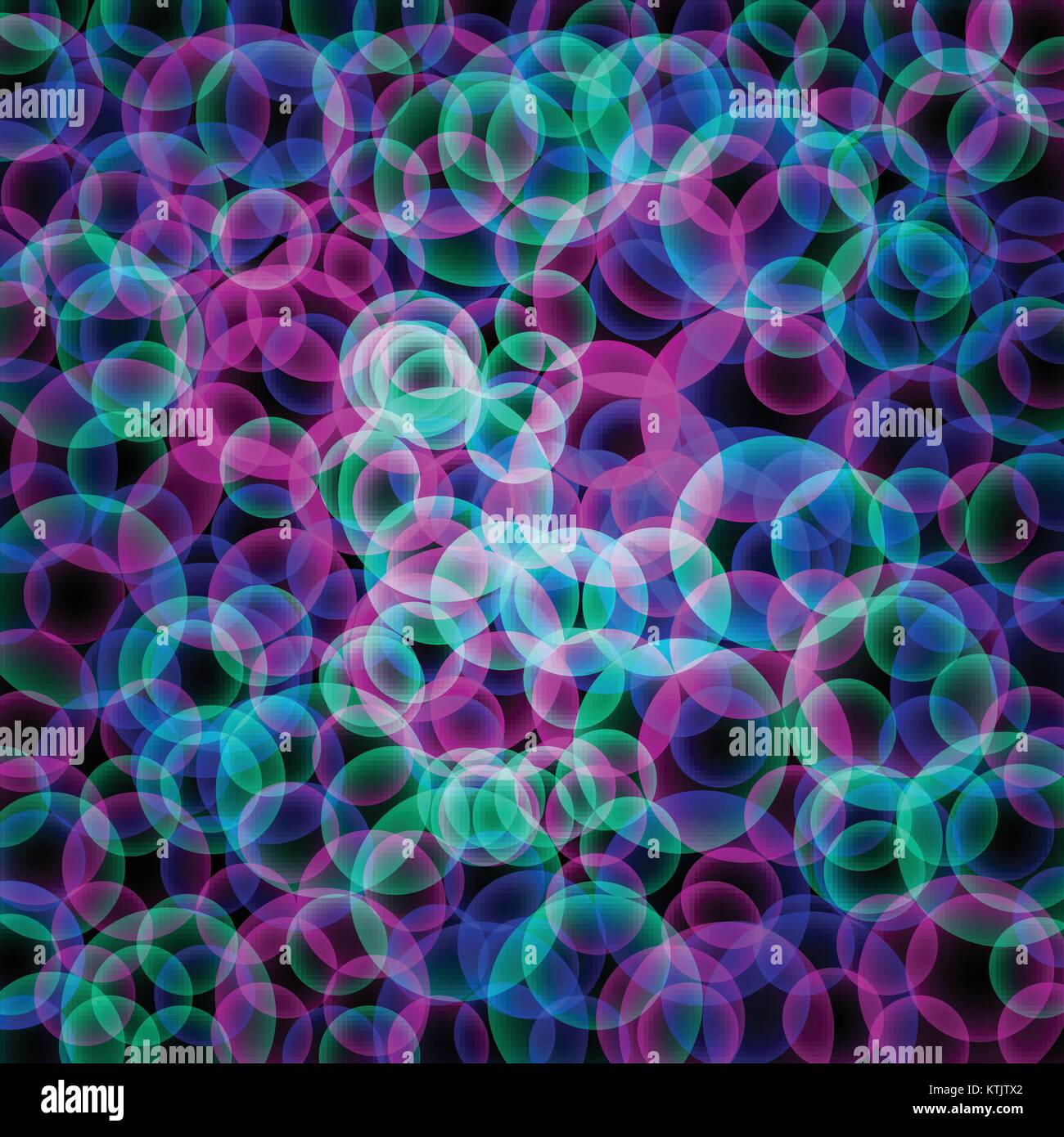 abstract vector glowing background with bright circles Stock Vector ...