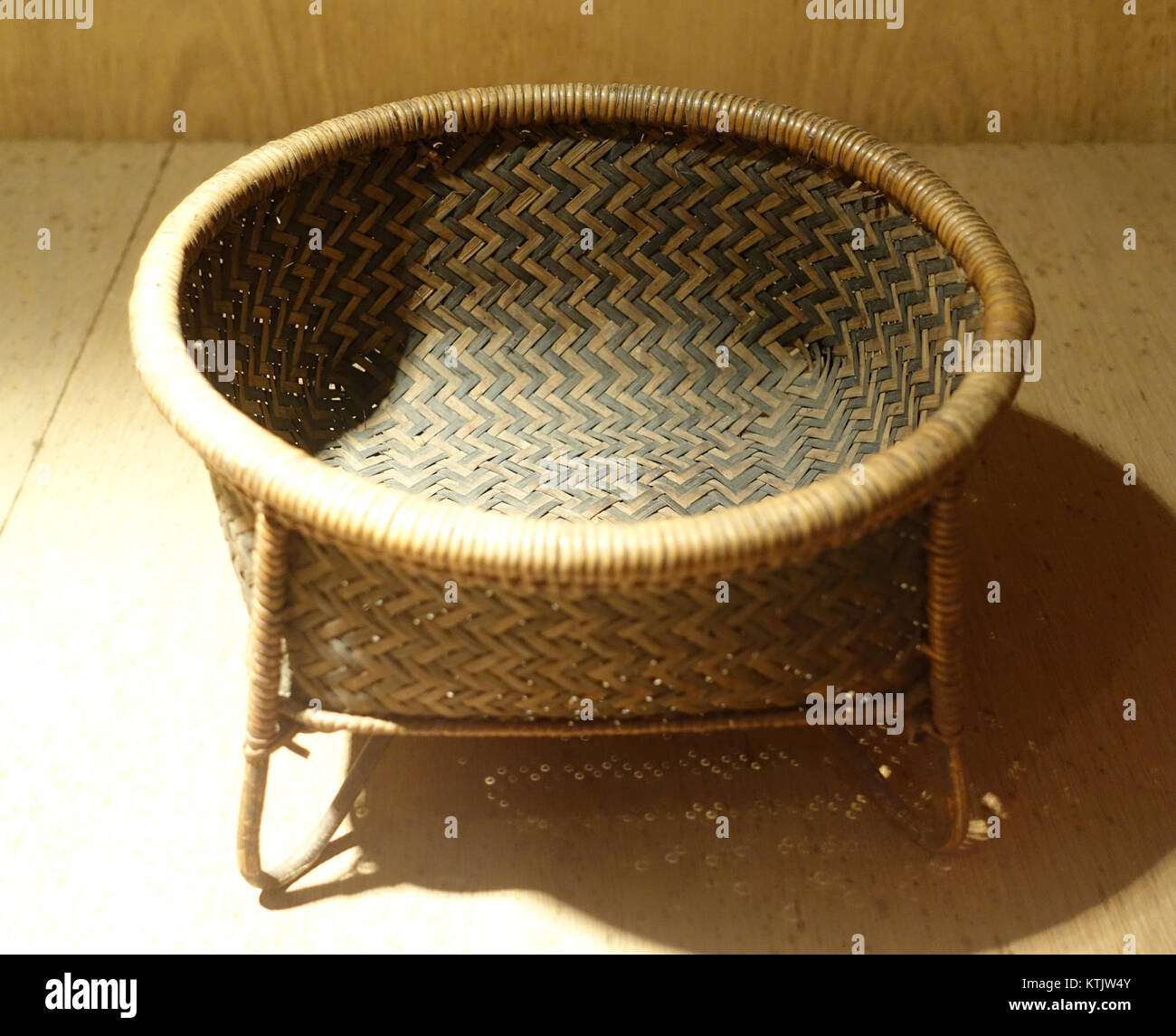 The Betel nut basket displayed at the Tho Vietnam Museum of Ethnology ...