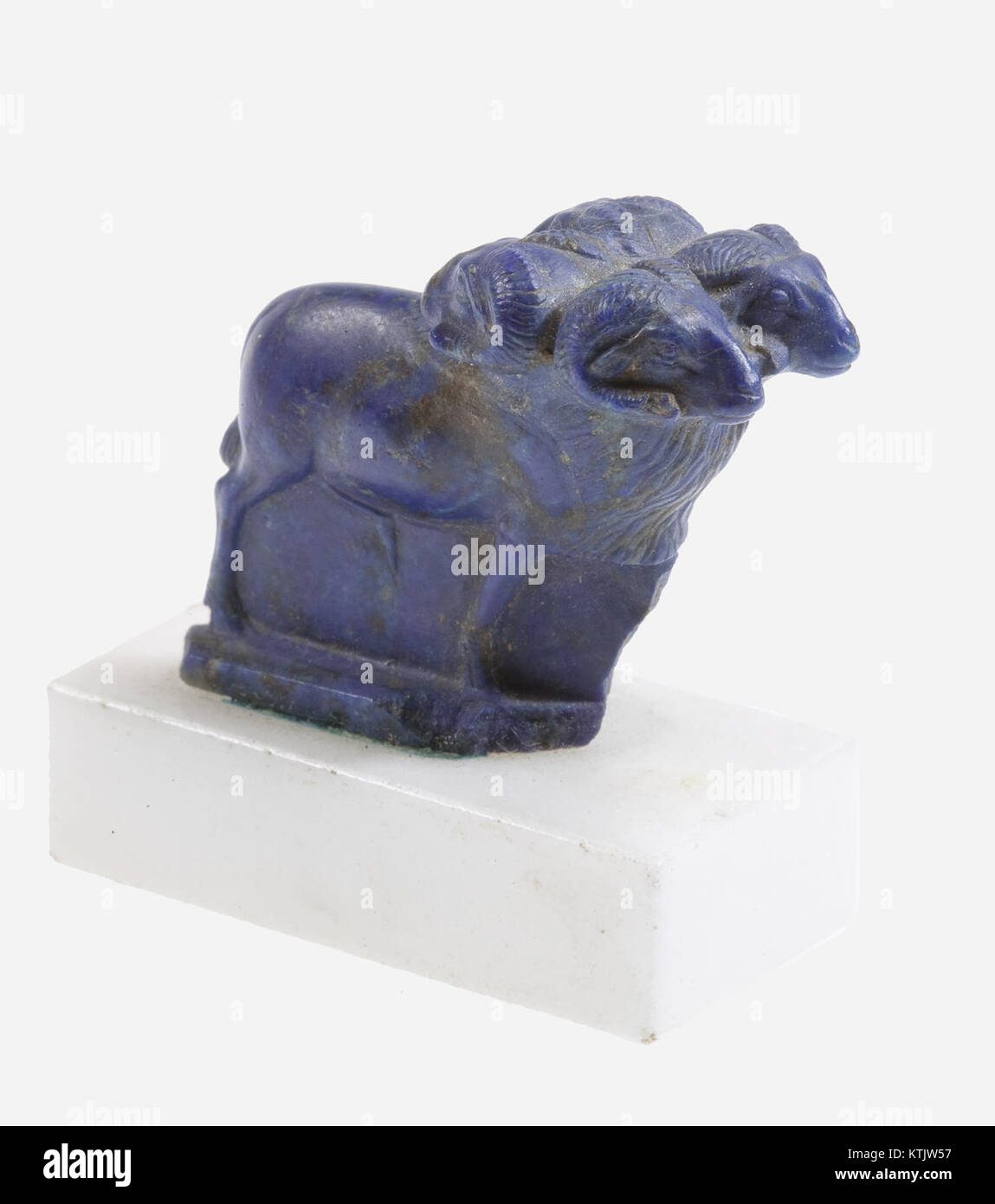 Banebdjed is an ancient Egyptian deity, often depicted with four ram ...