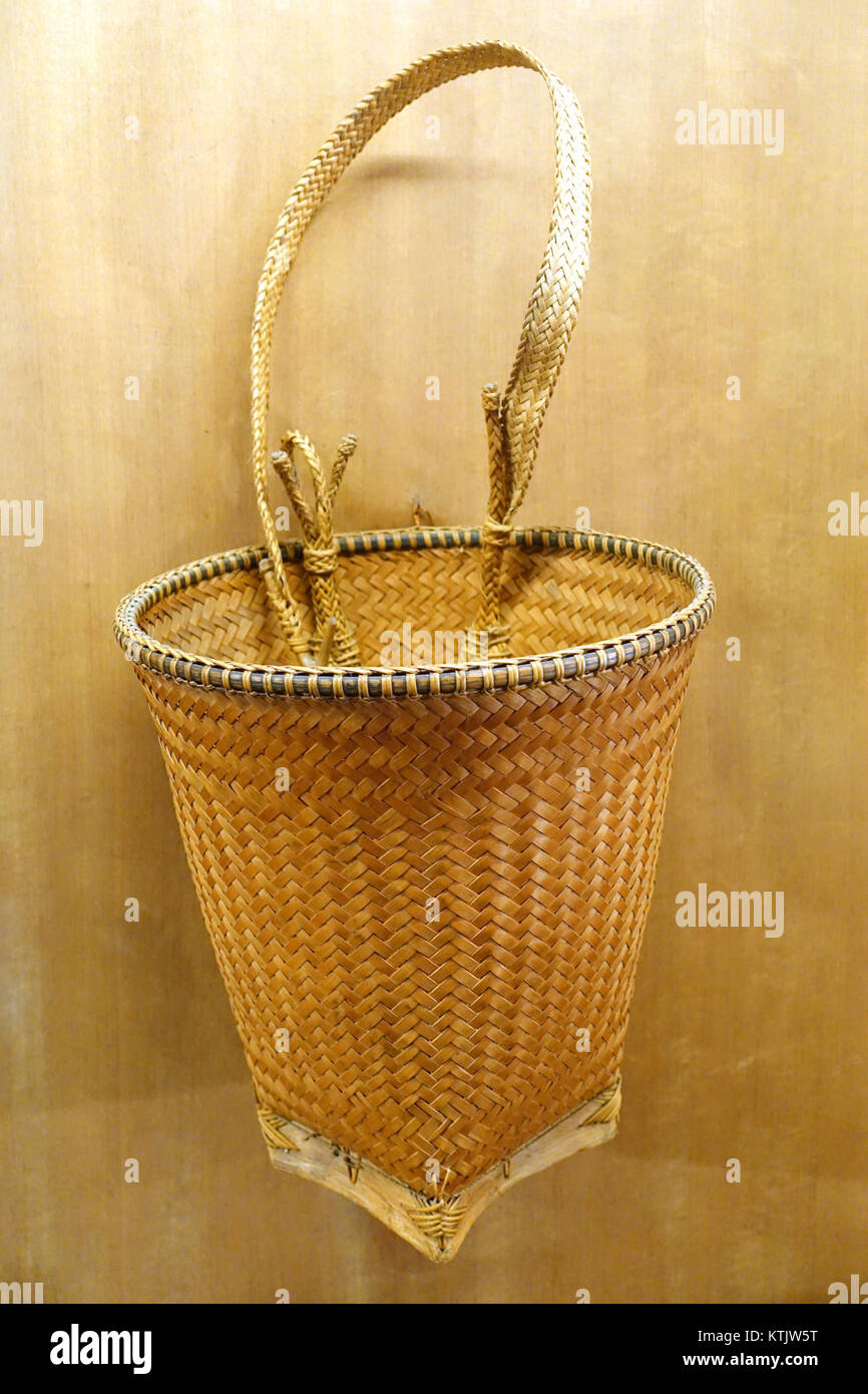 Belted harvesting basket, Xtieng (Bu Lo) Vietnam Museum of Ethnology ...