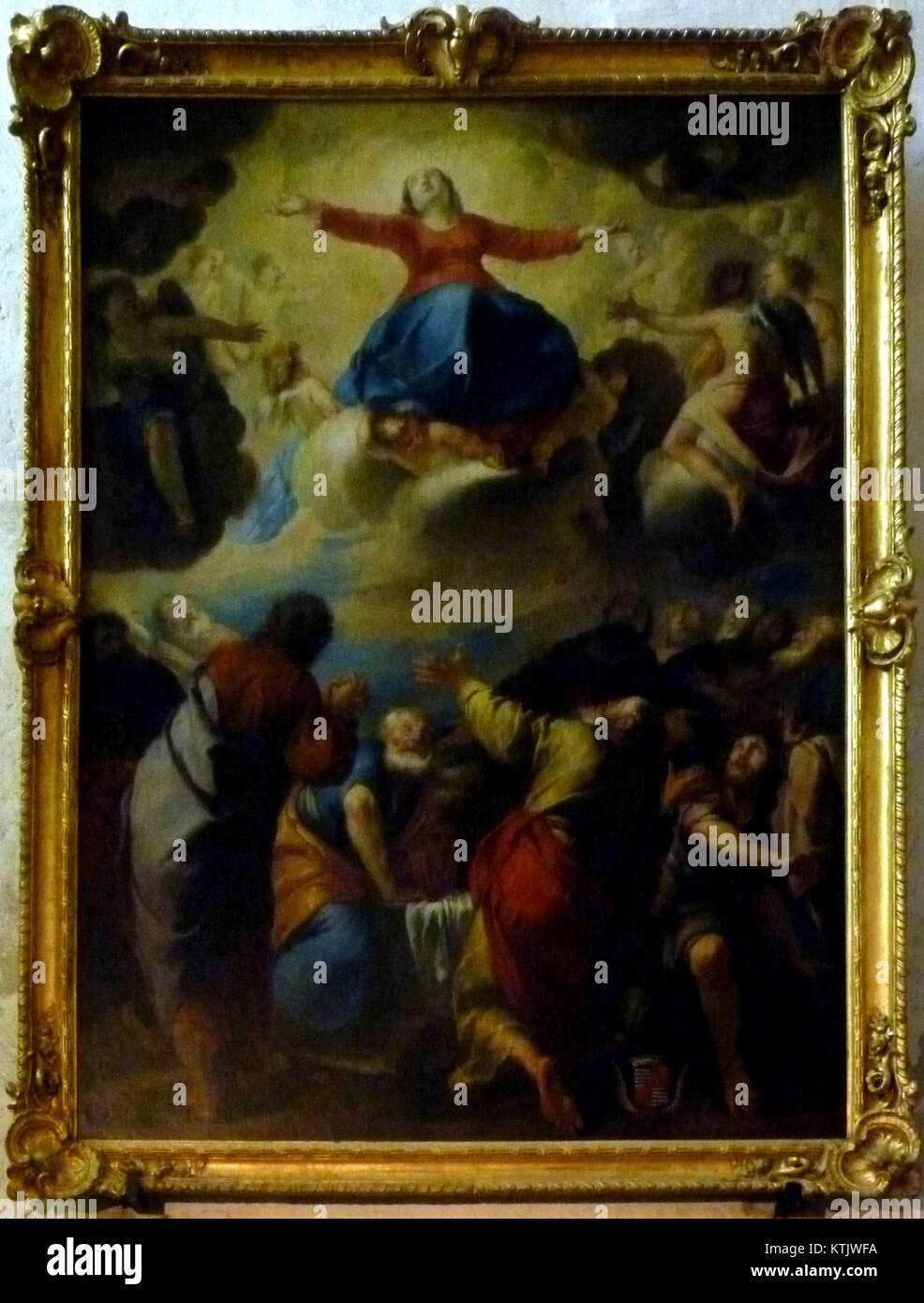 The 'Assomption' by Jacques Blanchard, painted in 1629, is a classic ...