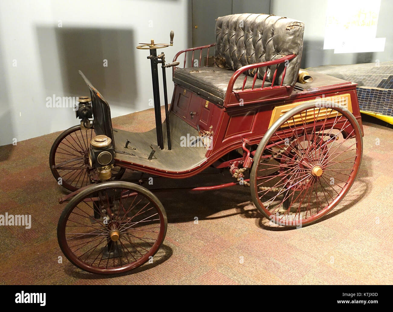 The 1896 Benz is displayed at the Museum of Science and Industry in ...