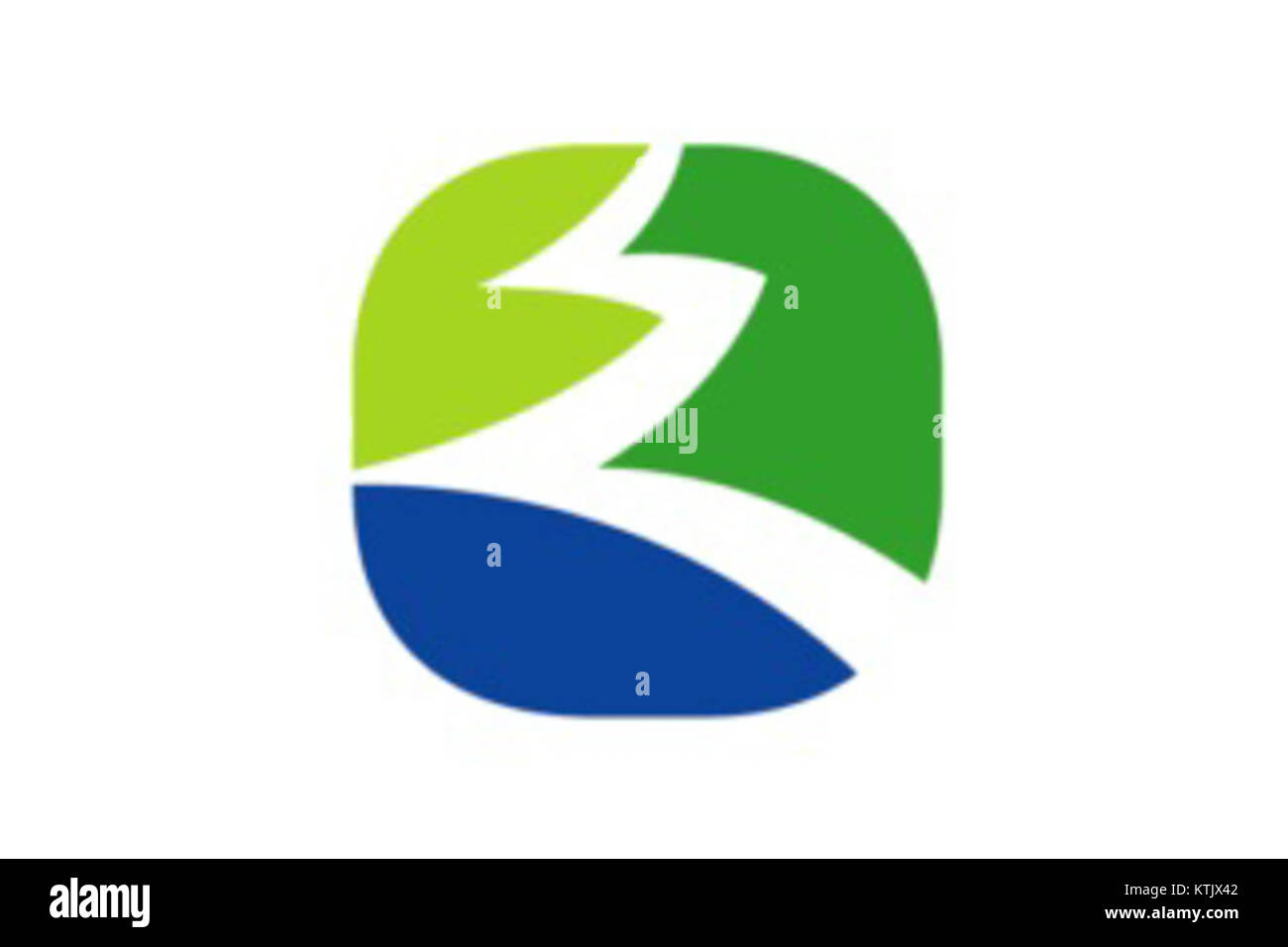 The flag of Kuki, a city in Saitama Prefecture, Japan, represents the ...