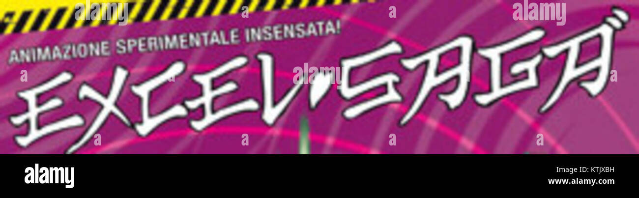 Excel Saga Logo ITA Stock Photo - Alamy