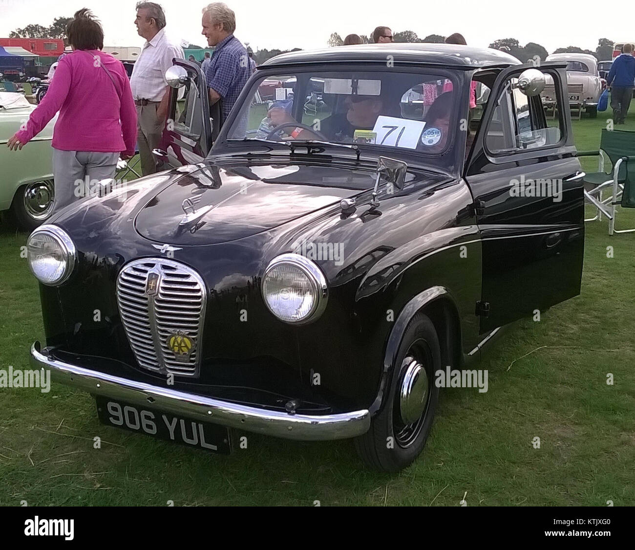 The Austin A35, a compact and affordable car, was produced by the ...