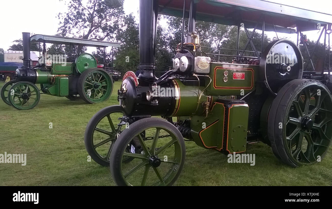 The Aveling & Porter traction engine is a historical steam-powered ...