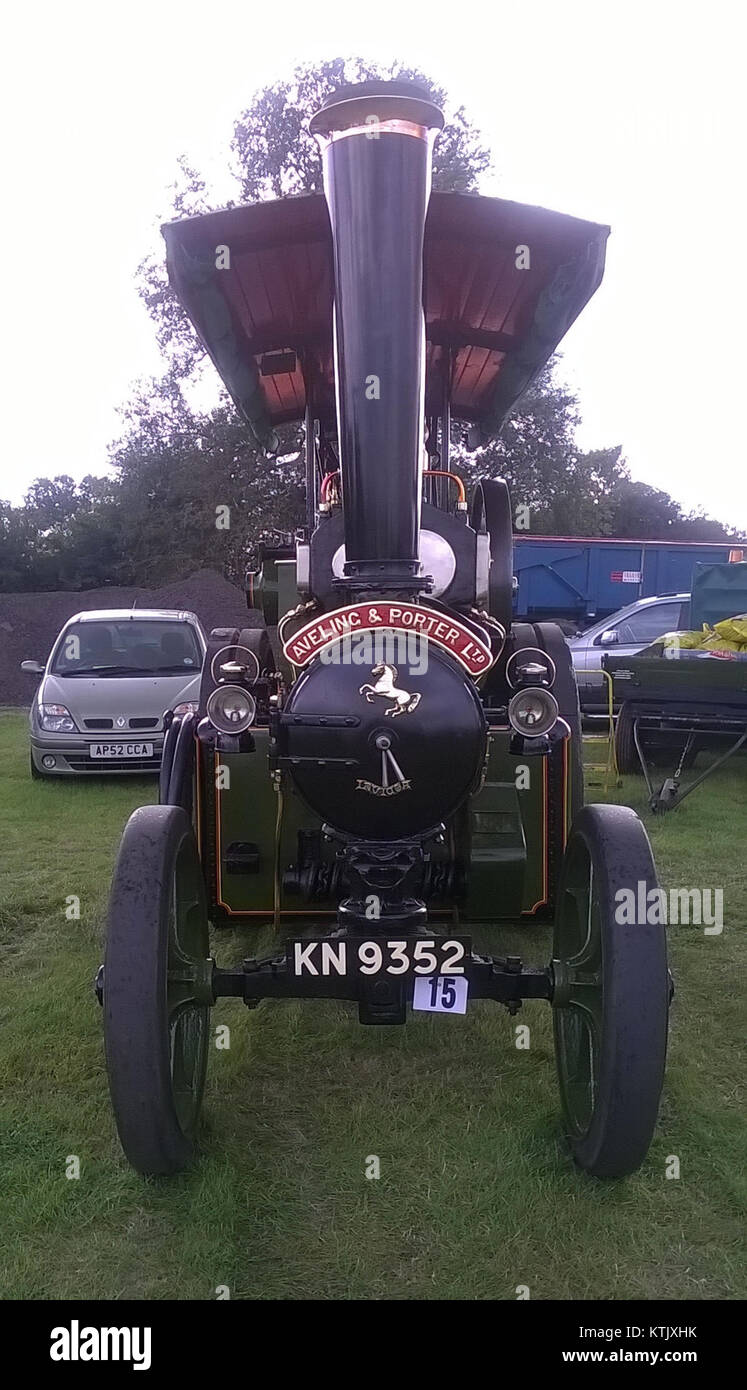 The Aveling & Porter traction engine is a type of steam-powered vehicle ...