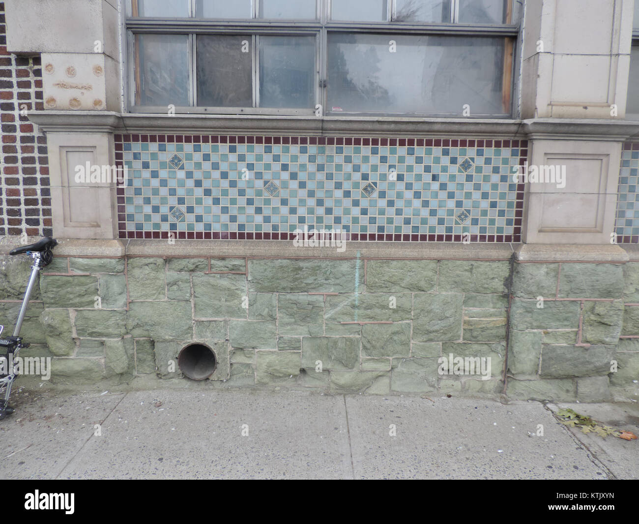 This image depicts the drainage system of Bath House 3, a part of an ...