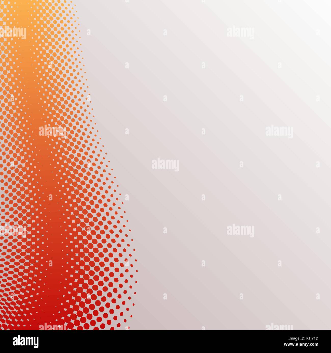 abstract vector halftone background - red and orange Stock Vector Image ...