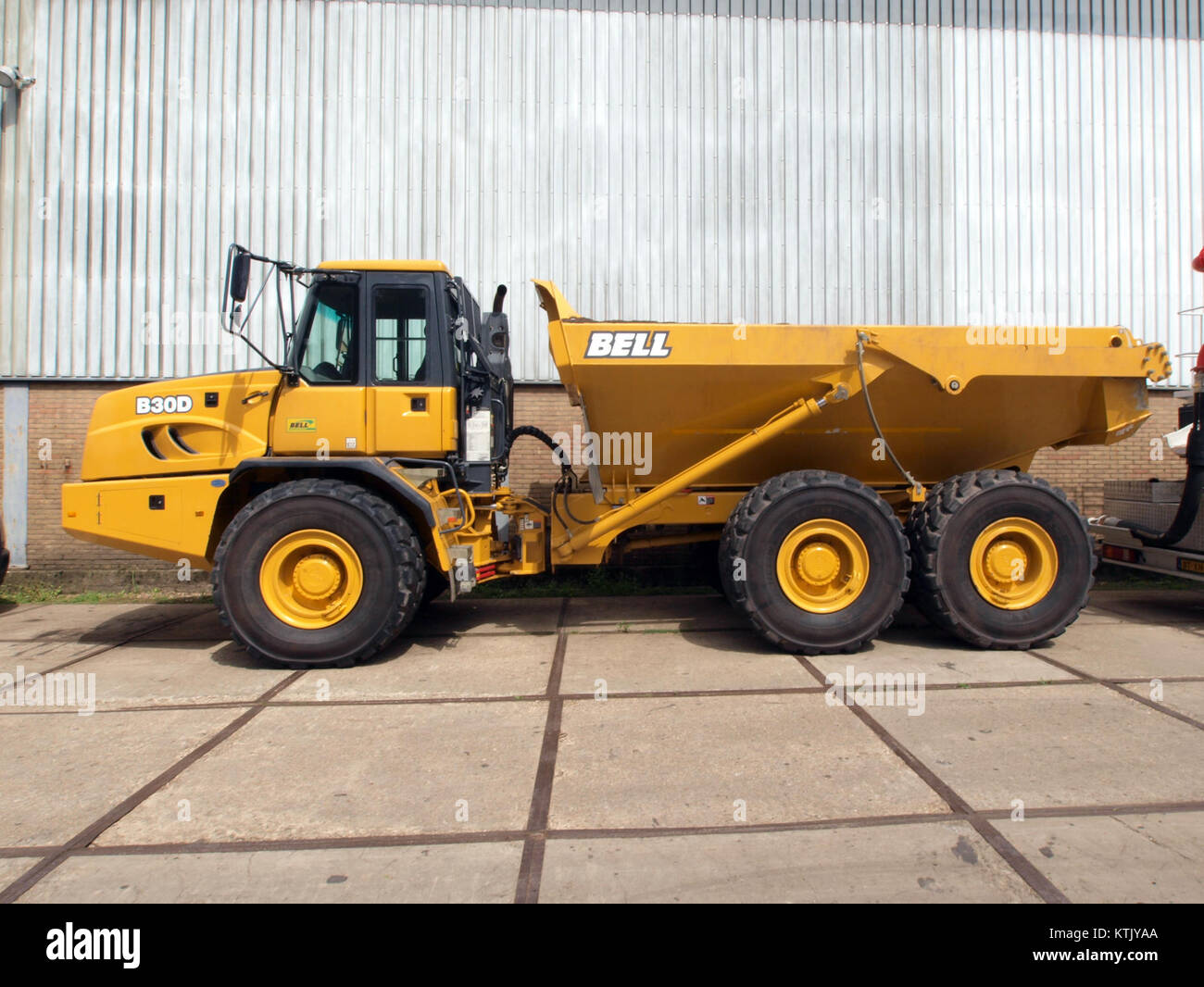 The Bell B30D is a model of articulated dump truck designed for ...