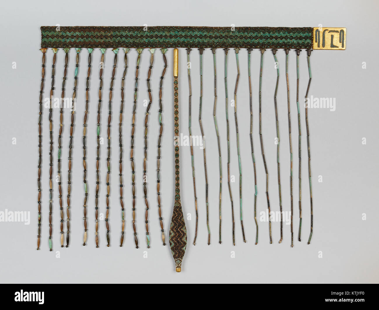 This beaded apron, belonging to Senebtisi, is an example of ancient ...