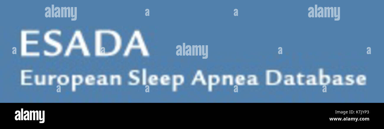 The European Sleep Apnea Database is a medical database used to track ...
