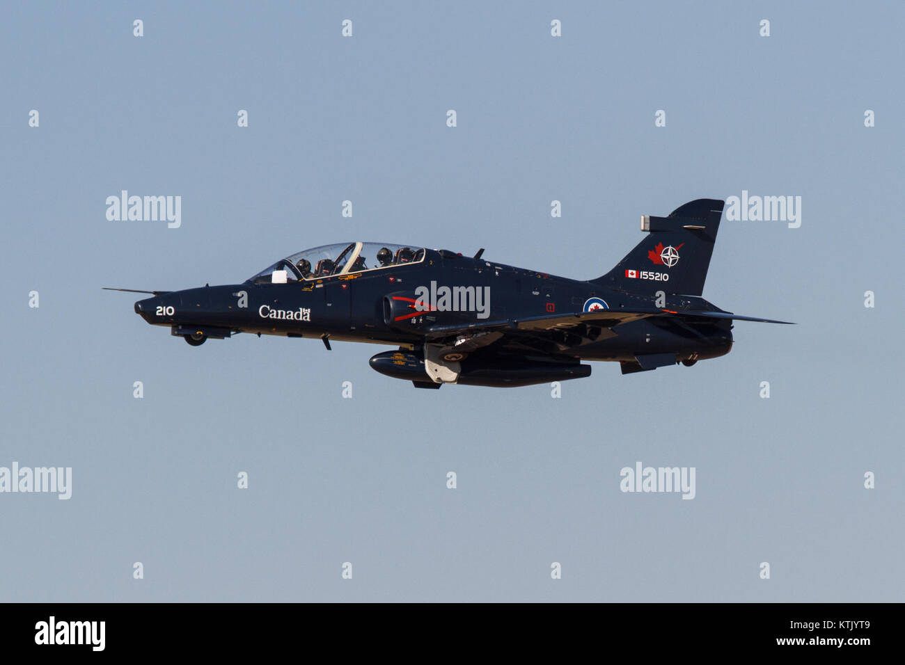 The BAE Hawk CT 155 is a military jet used by the Canadian Forces ...