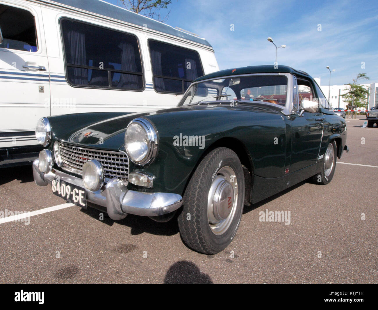The Austin Healey Sprite, a British sports car, was introduced in the ...