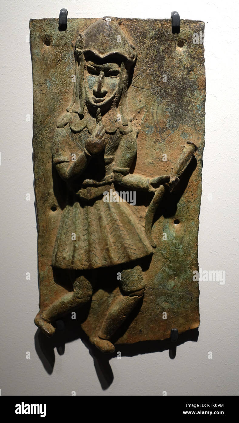 The Benin plaque, housed in the Ethnological Museum in Berlin, is an ...