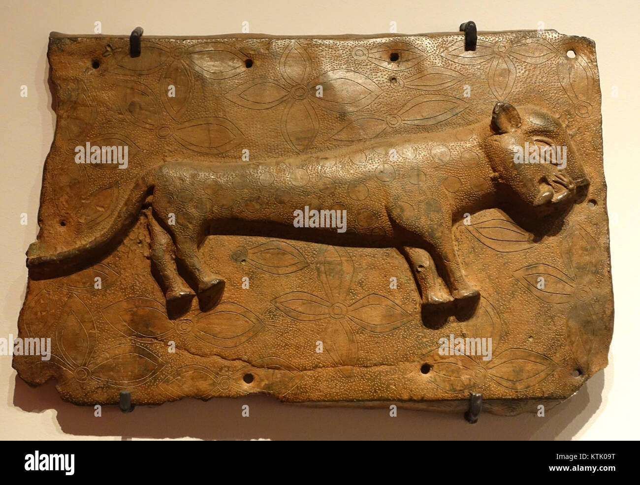This Benin plaque, displayed at the Ethnological Museum in Berlin ...