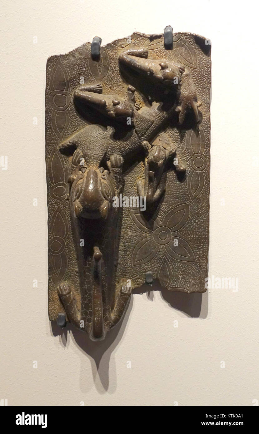 The 'Benin plaque in the Ethnological Museum, Berlin' refers to a ...